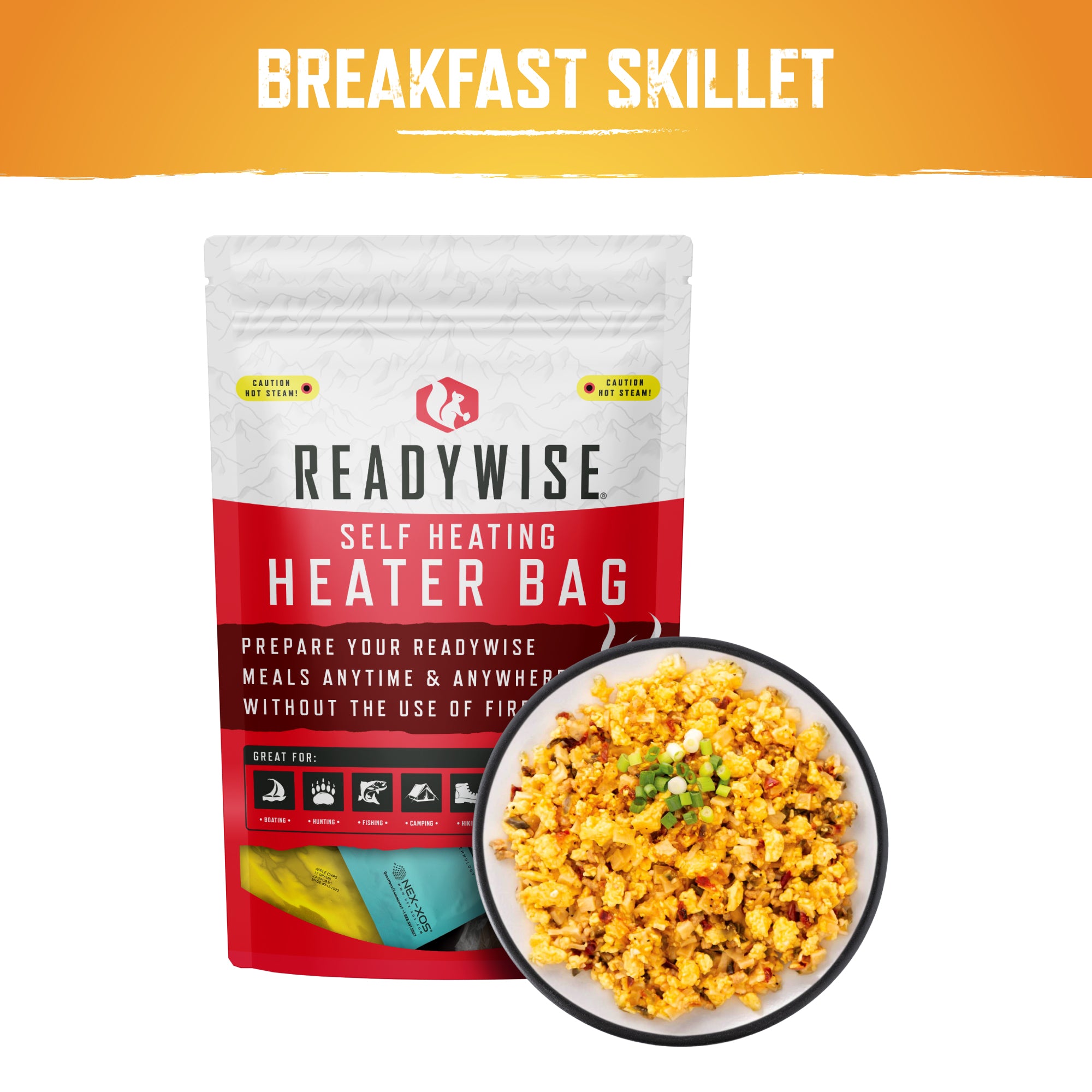 Self Heating Kit - Breakfast Skillet – ReadyWise Food Services