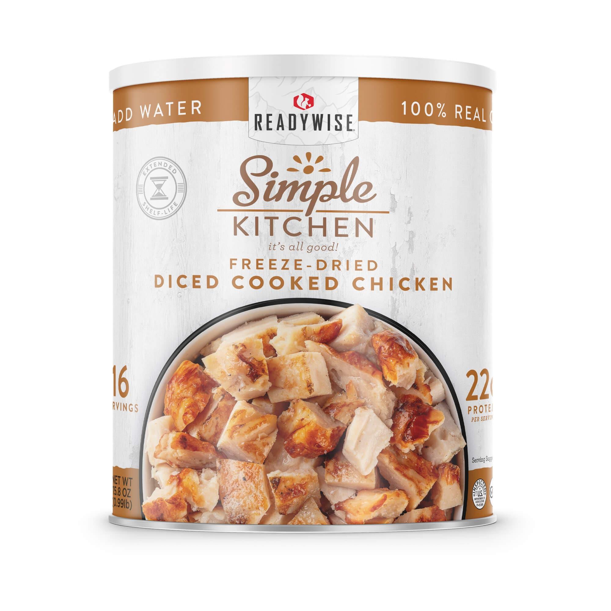 FD Diced Chicken 3 Ct Case - 16 Serving Cans – ReadyWise Food Services